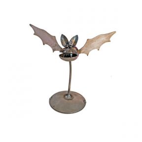 Bat Metal Sculpture (6")