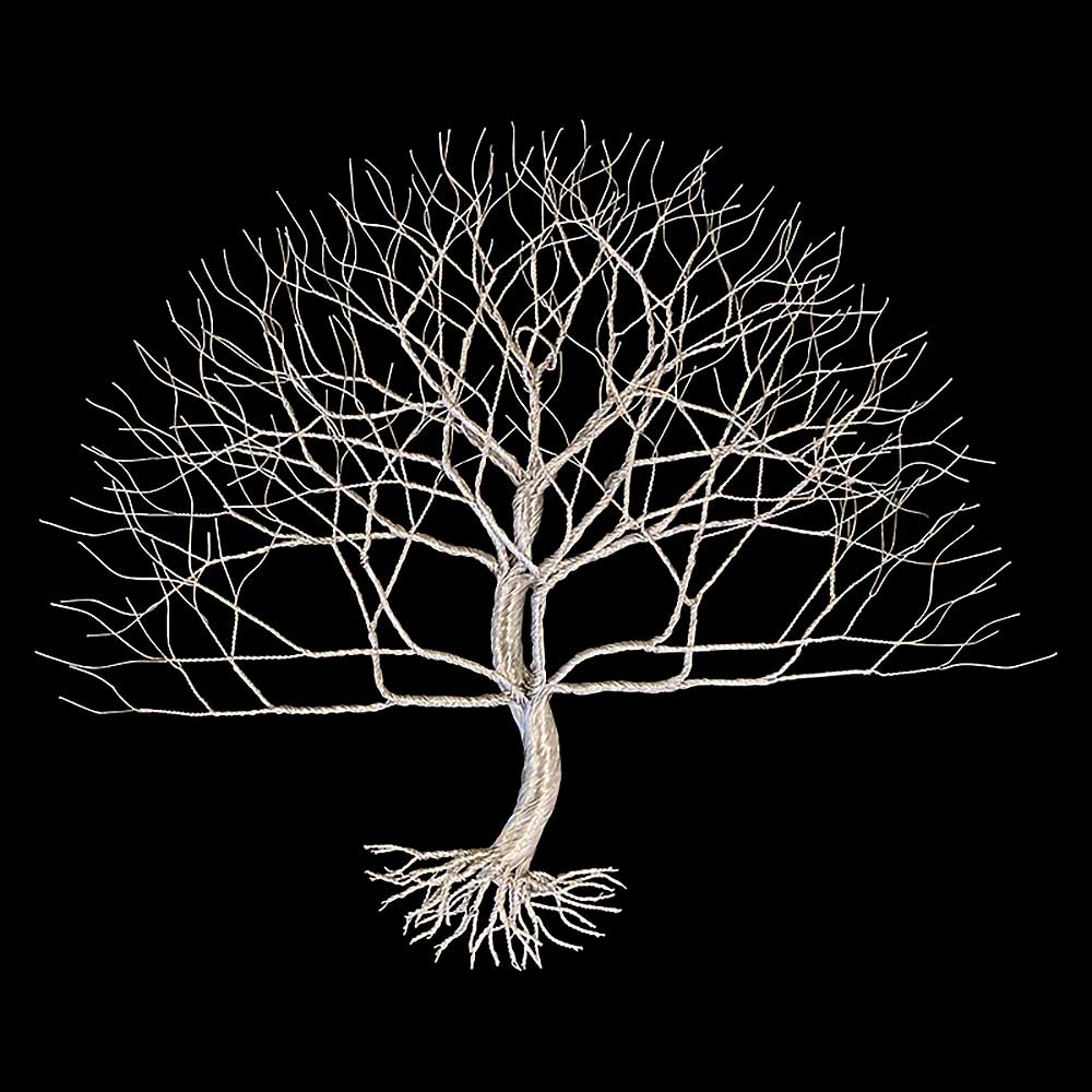 Aluminum Wall Tree | Randy Adams