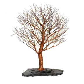 Wire Sculptures | Copper Wall Tree | Randy Adams