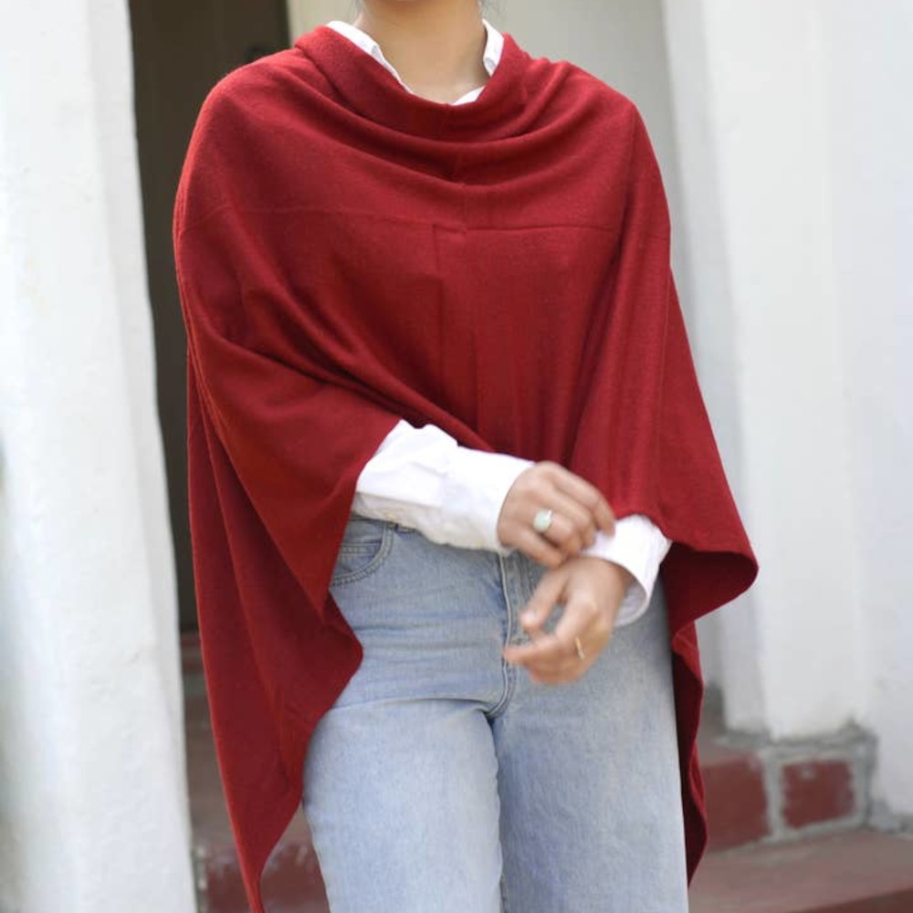 Cashmere Ponchos - Color Options