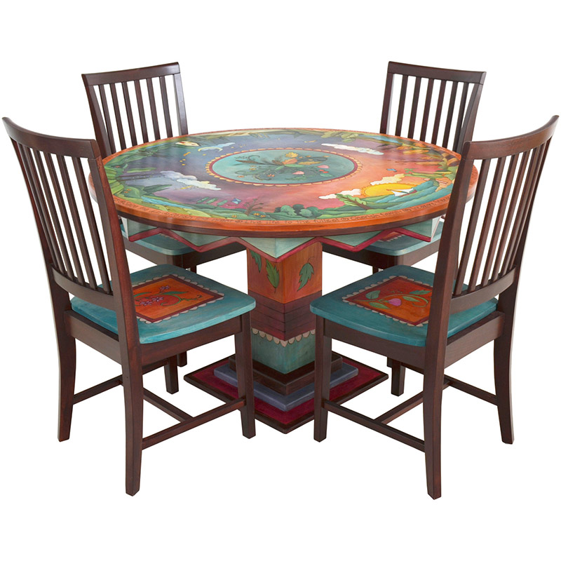 Enchanting Sunset Dining Table Set