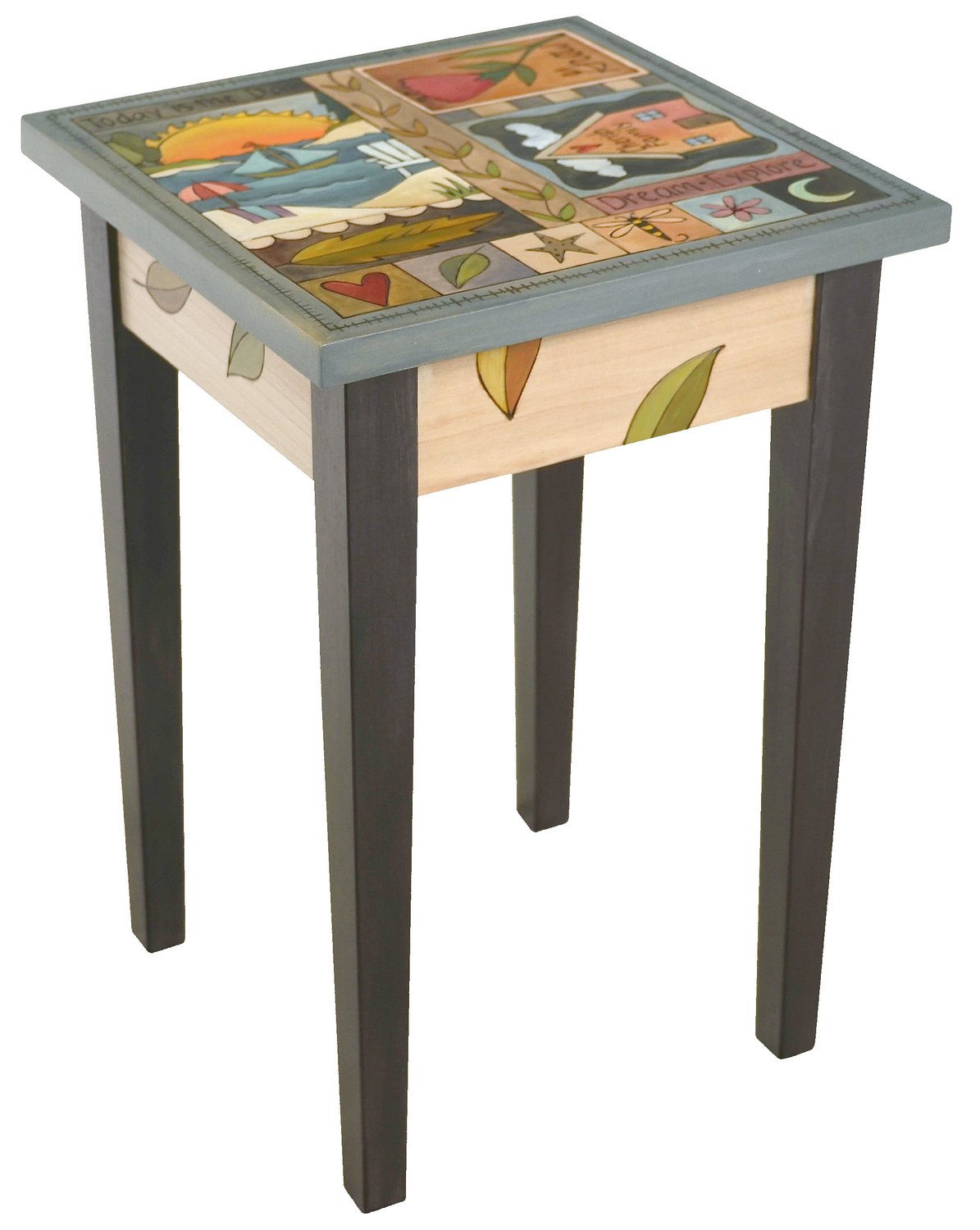 Patchwork End Table