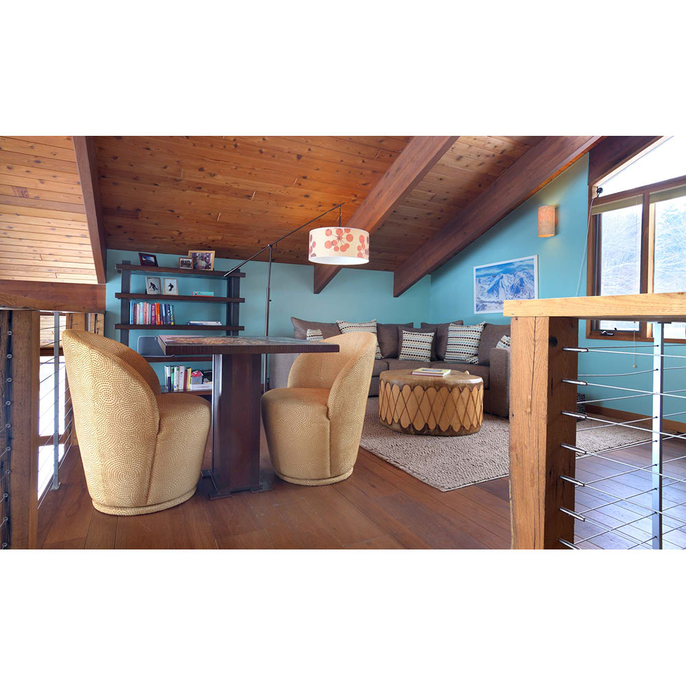 Updated A Frame Loft and Entryway