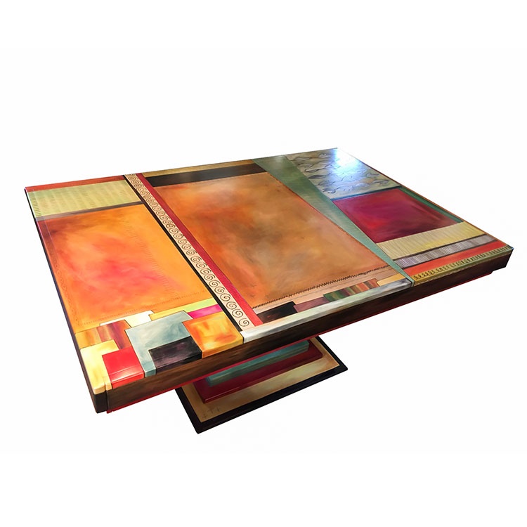 Contemporary Abstract Sticks Dining Table