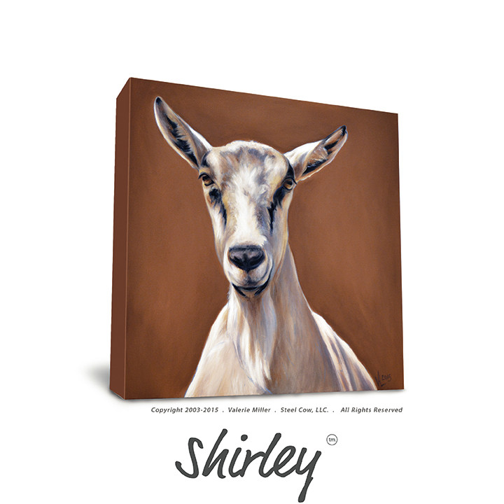 Shirley Goat Print