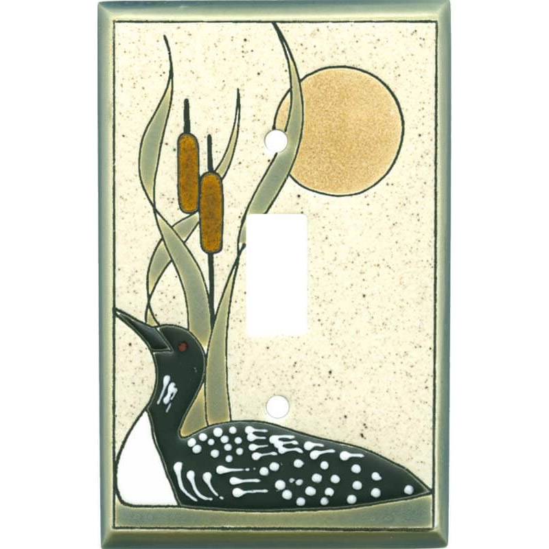 Loon Sand Switch Plate | Home Décor